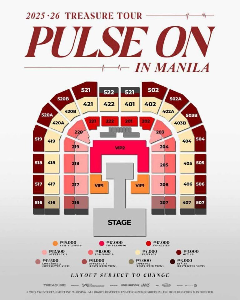 TREASURE Is Coming Back to Manila for “PULSE ON” Tour! – Philippine ...